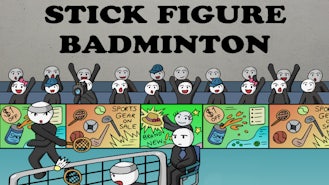 Stick Figure Badminton | 1bgames - Ultimate game directory